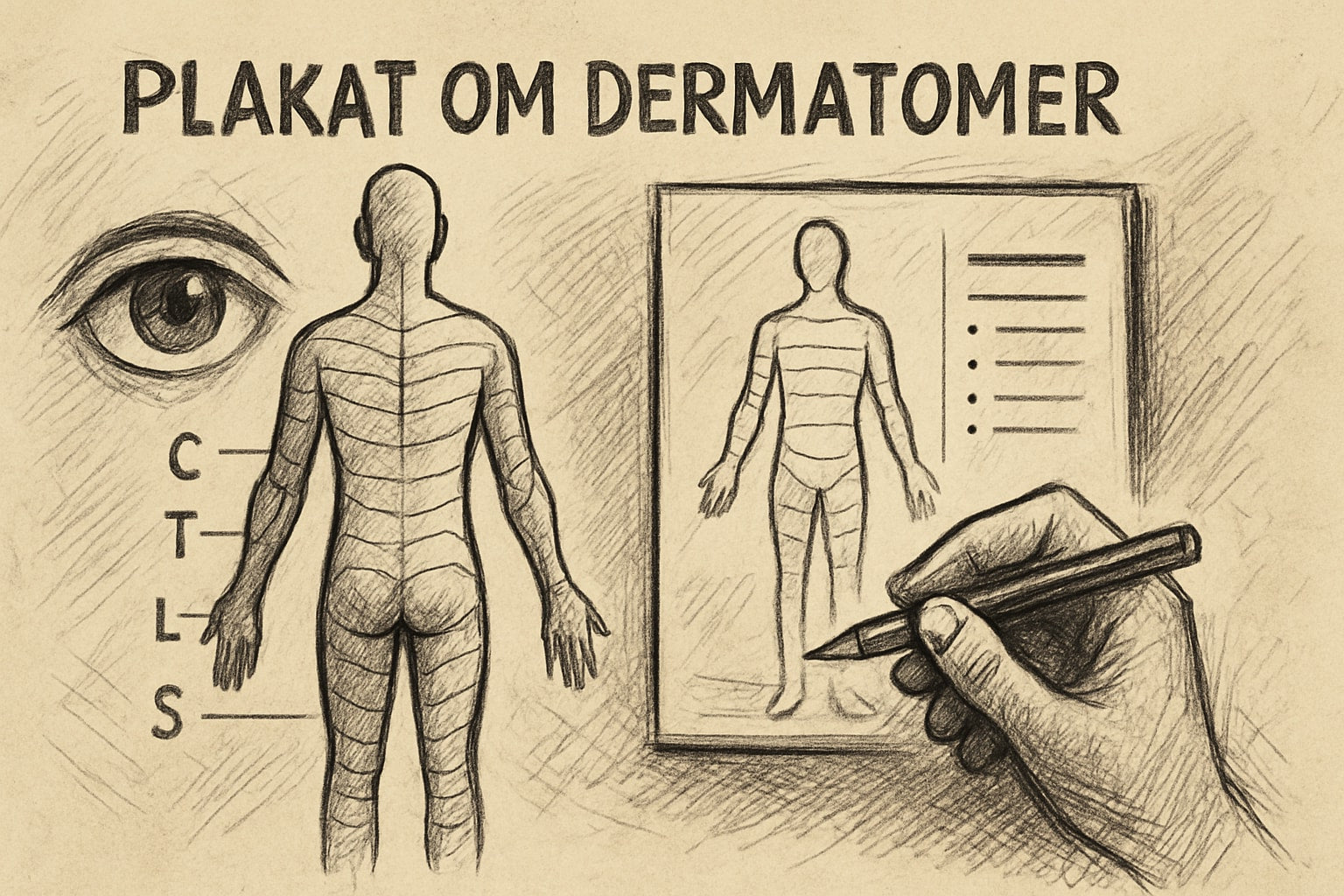 Poster About Dermatome Guide: Your Visual Aid 2025 – eAnatomi